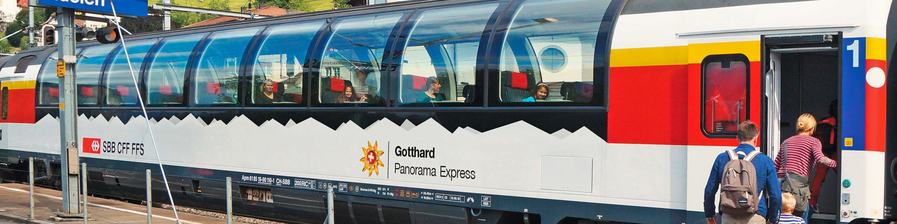 Gotthard Panorama Express | railtour - der Schweizer Reisespezialist
